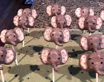 Elephant Cake Pops - Etsy