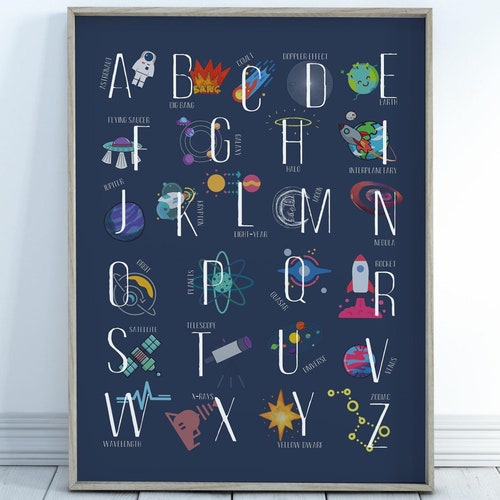 Watercolor Outer Space Clipart Astronomy Teacher Supplies | Etsy