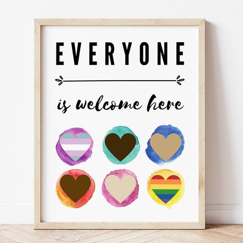 Classroom Poster Printable Wall Art School in This - Etsy