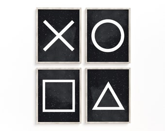 Playstation Game Art | Etsy