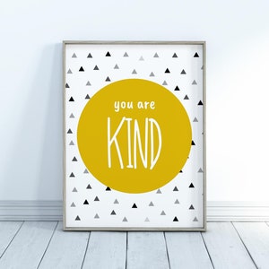 Playroom Wall Art Set, Positive Affirmations for Kids, Playroom Decor ...