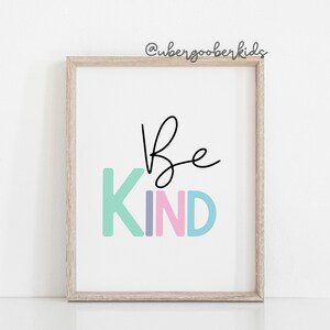 Be You Affirmations, Set of 4, Positive Affirmations, Motivational Wall ...