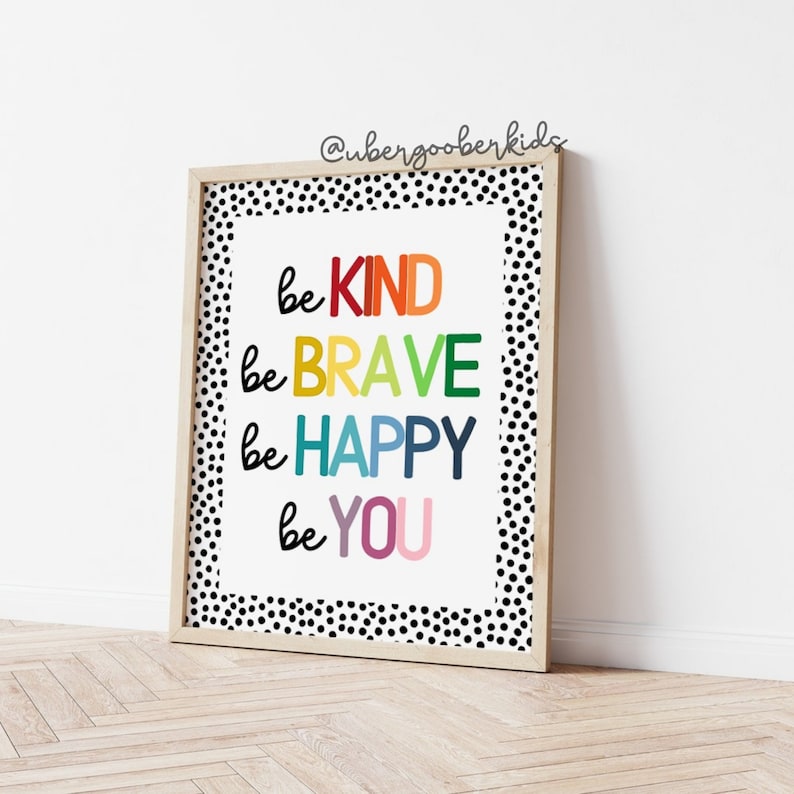 Positive Affirmations for Kids, Homeschooling Art, Motivational Poster ...