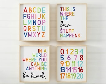 Playroom Art, Playroom Poster, Playroom Decor, Daycare, Playroom Art ...