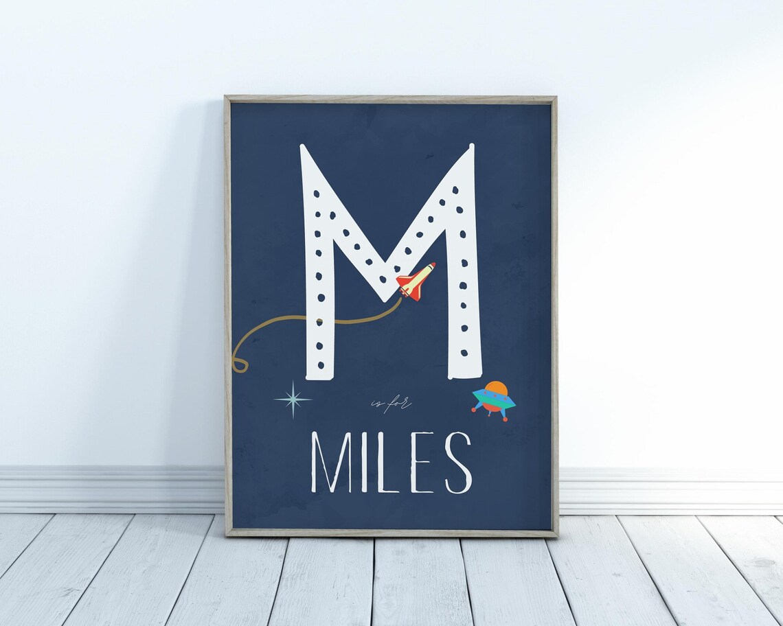 Custom Space Wall Art Set of 3 Printable Space Poster | Etsy