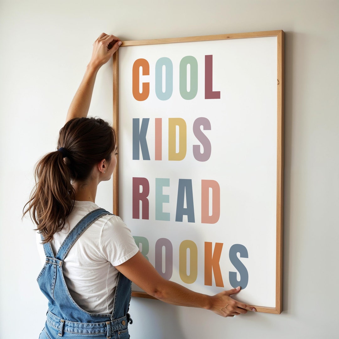 Cool Kids Read Books, Book Nook, Classroom Reading, Kids Reading Nook ...