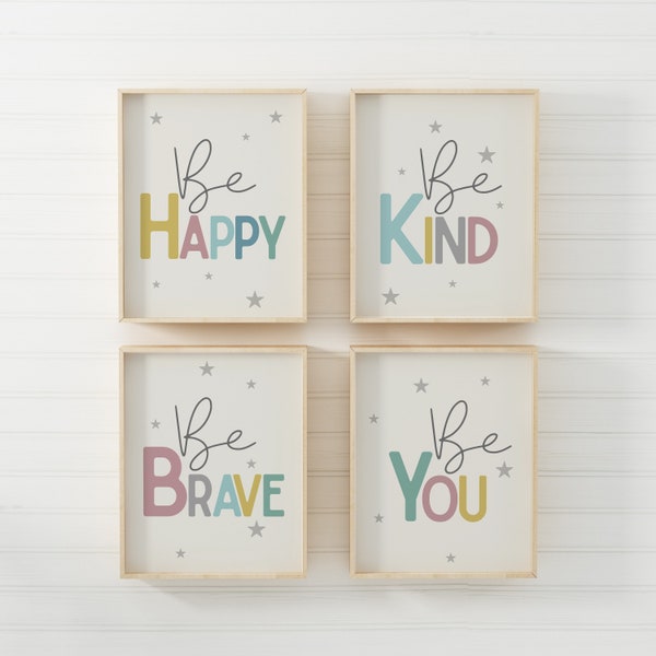 Be Brave Be Kind Be You Sign - Etsy