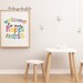 Welcome to Our Happi Mess Wall Art Playroom Poster Playroom - Etsy