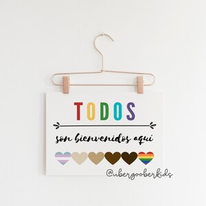 Everyone Welcome Here, Diversity Art, Classroom Decor, Educational Wall ...