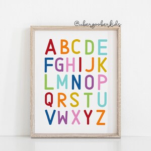 Playroom Art Set of Four, Playroom Poster, Playroom Decor, Daycare ...