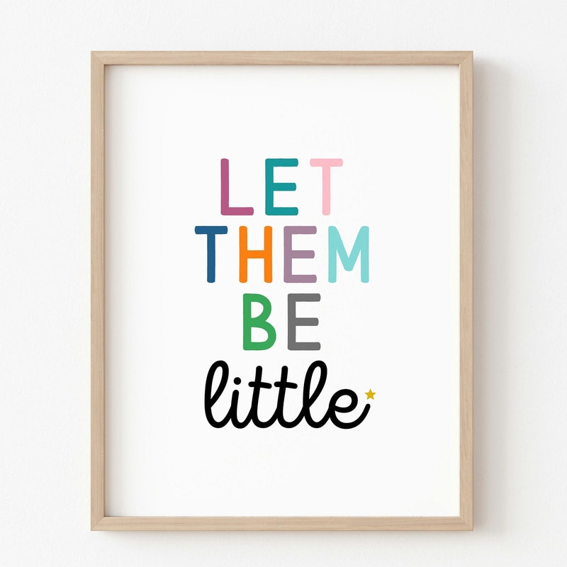 Let Them Be Little - Etsy