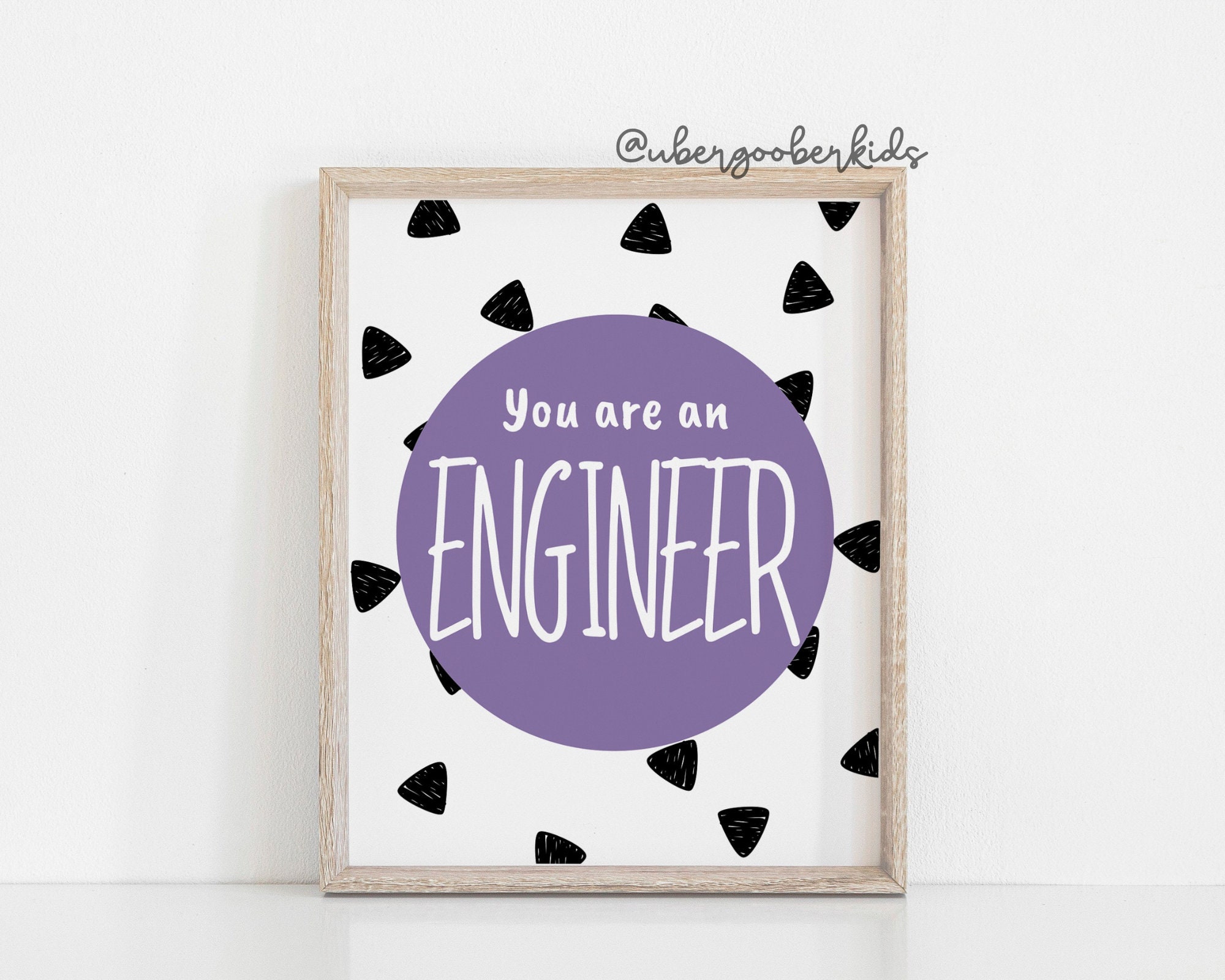 Playroom Wall Art Set, Positive Affirmations, Classroom Decor ...