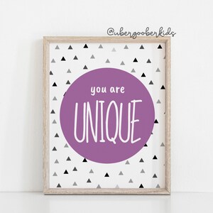 Playroom Wall Art Set, Positive Affirmations for Kids, Playroom Decor ...