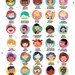 Emotions and Feelings Chart English and Spanish Diversity - Etsy