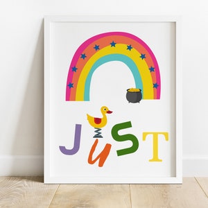 Playroom Wall Art Set of 3, Nursery Posters, Toddler Wall Art ...