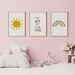 Playroom Wall Art Set of 3, Nursery Posters, Toddler Wall Art, You Are ...