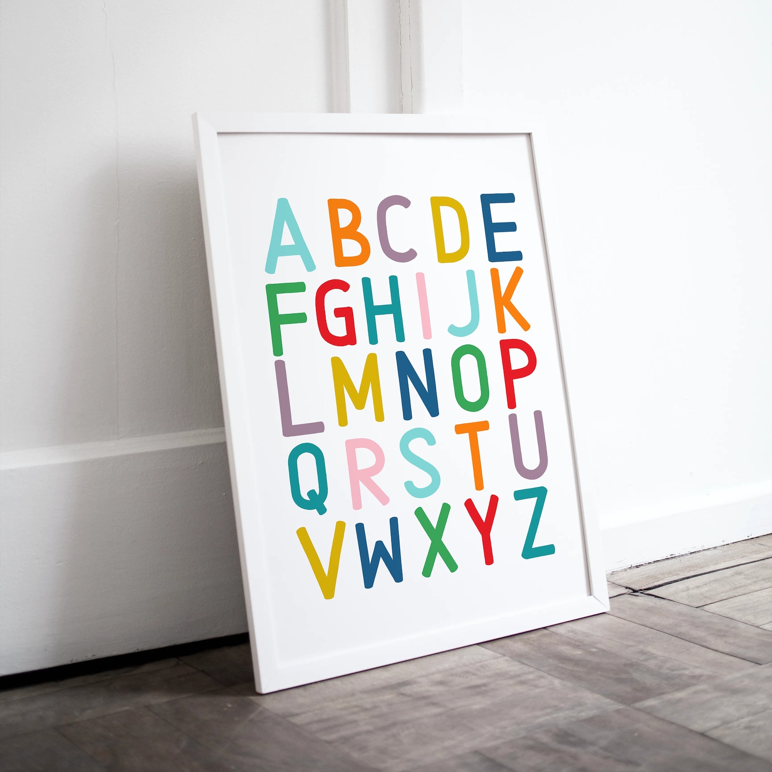 Playroom Wall Art Set Set of 6 Educational Prints Classroom | Etsy