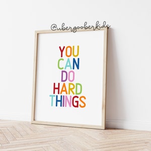 Positive Affirmations for Kids, Classroom Art, Motivational Poster ...