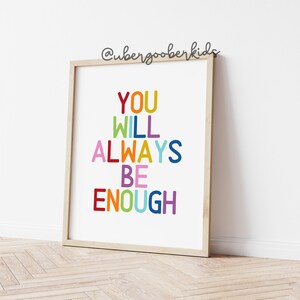 Positive Affirmations for Kids, Classroom Art, Motivational Poster ...