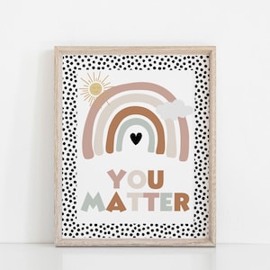 Positive Affirmations for Kids, Classroom Art, Motivational Poster ...