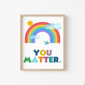 Positive Affirmations for Kids, Classroom Art, Motivational Poster ...