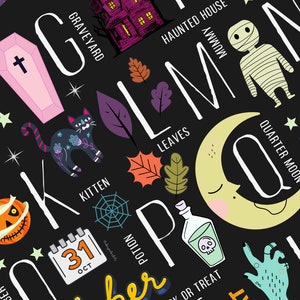 Halloween Decor, Halloween Classroom Decorations, Kids Halloween Prints ...