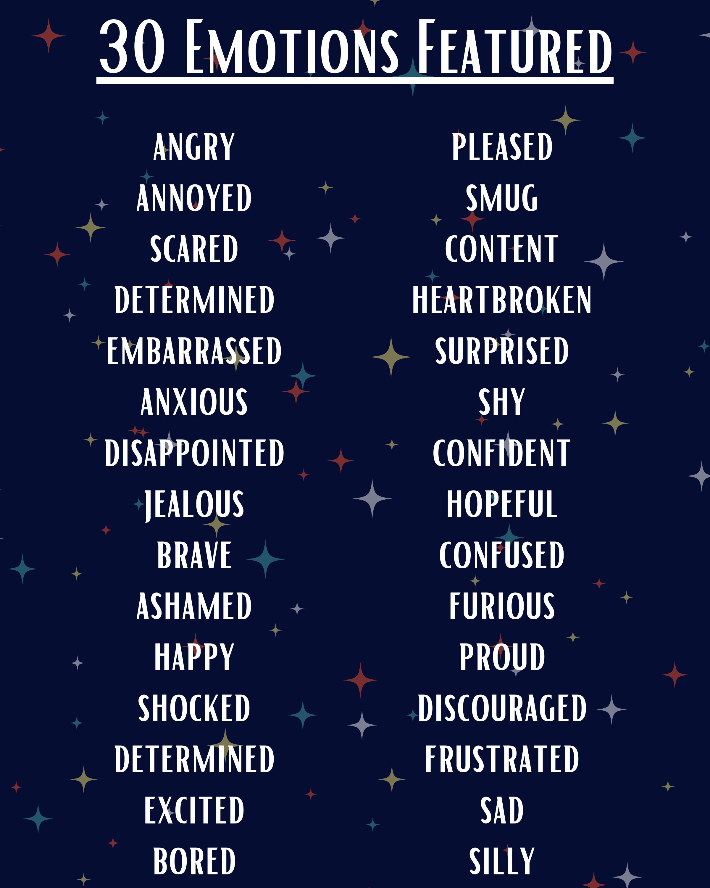 Emotions and Feelings Chart English and Spanish Diversity | Etsy