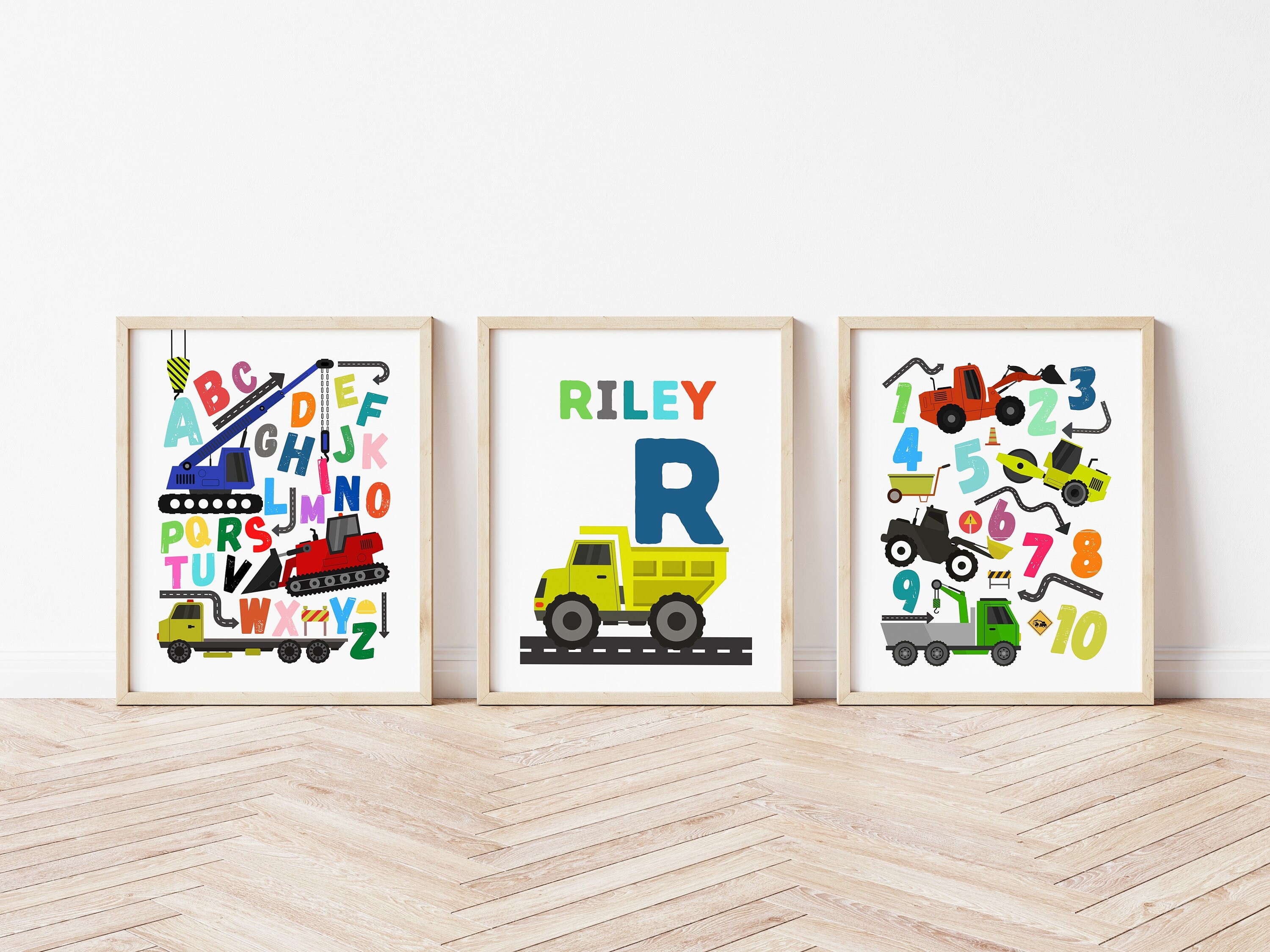 Playroom Wall Art Set of 3 Nursery Posters Toddler Wall Art | Etsy