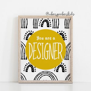 Playroom Wall Art Set, Positive Affirmations, Classroom Decor ...