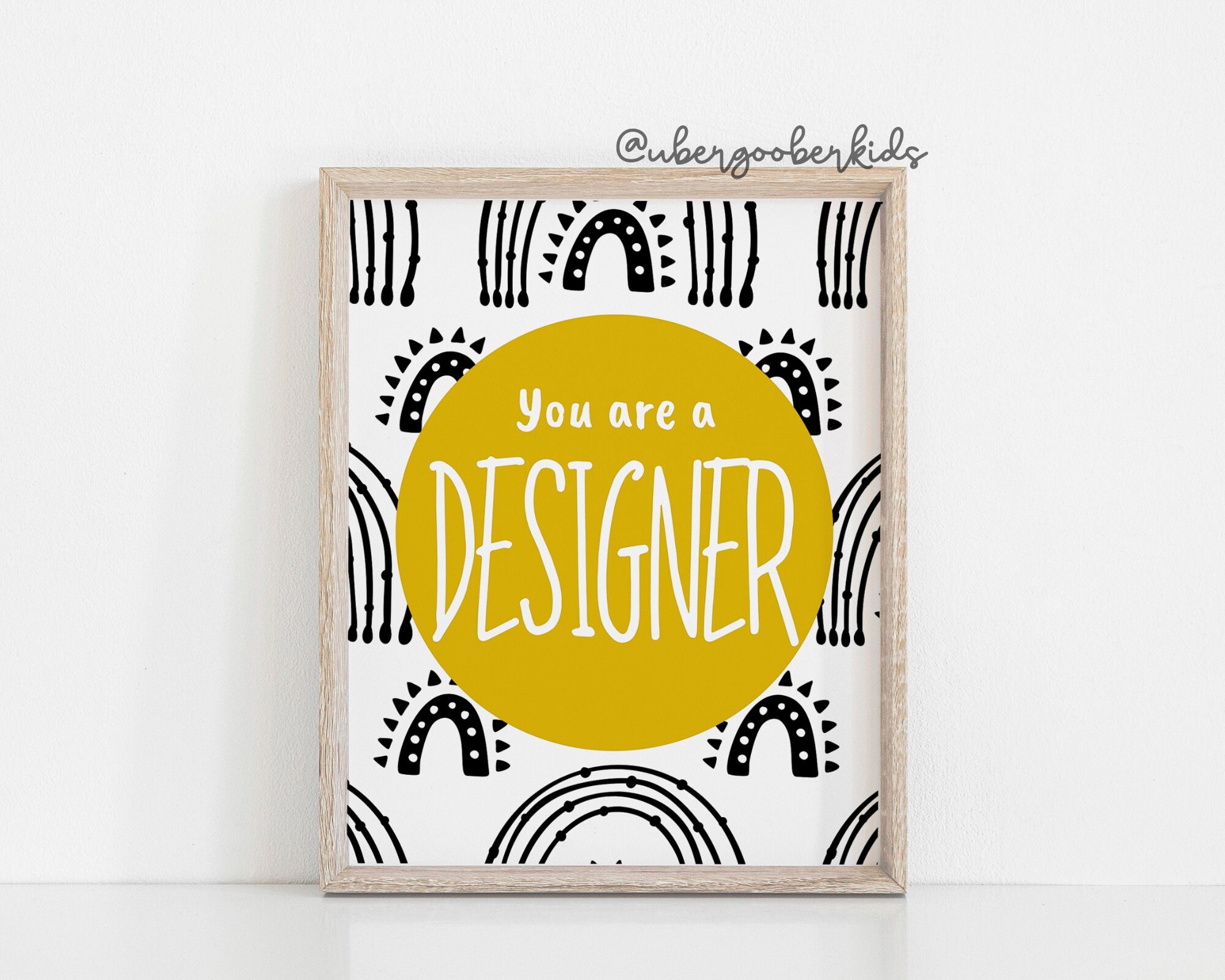 Playroom Wall Art Set Positive Affirmations Classroom Decor | Etsy