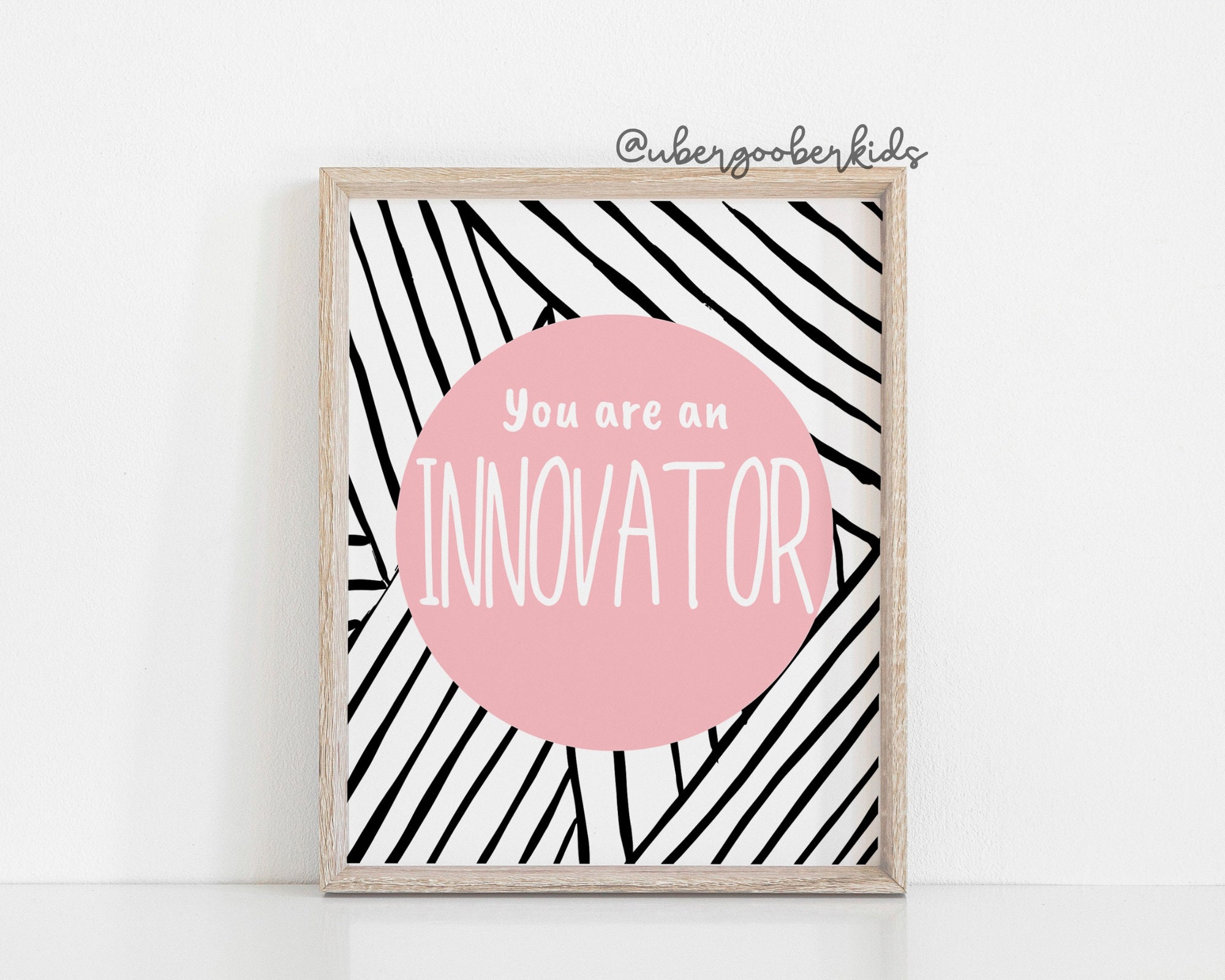 Playroom Wall Art Set Positive Affirmations Classroom Decor | Etsy