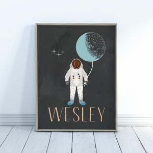 Space Wall Art Set of 3 Printable Space Poster Space Themed - Etsy