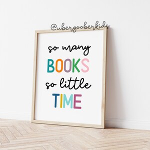 Reading Corner Wall Art, Classroom Art, Playroom Wall Decor, Playroom ...