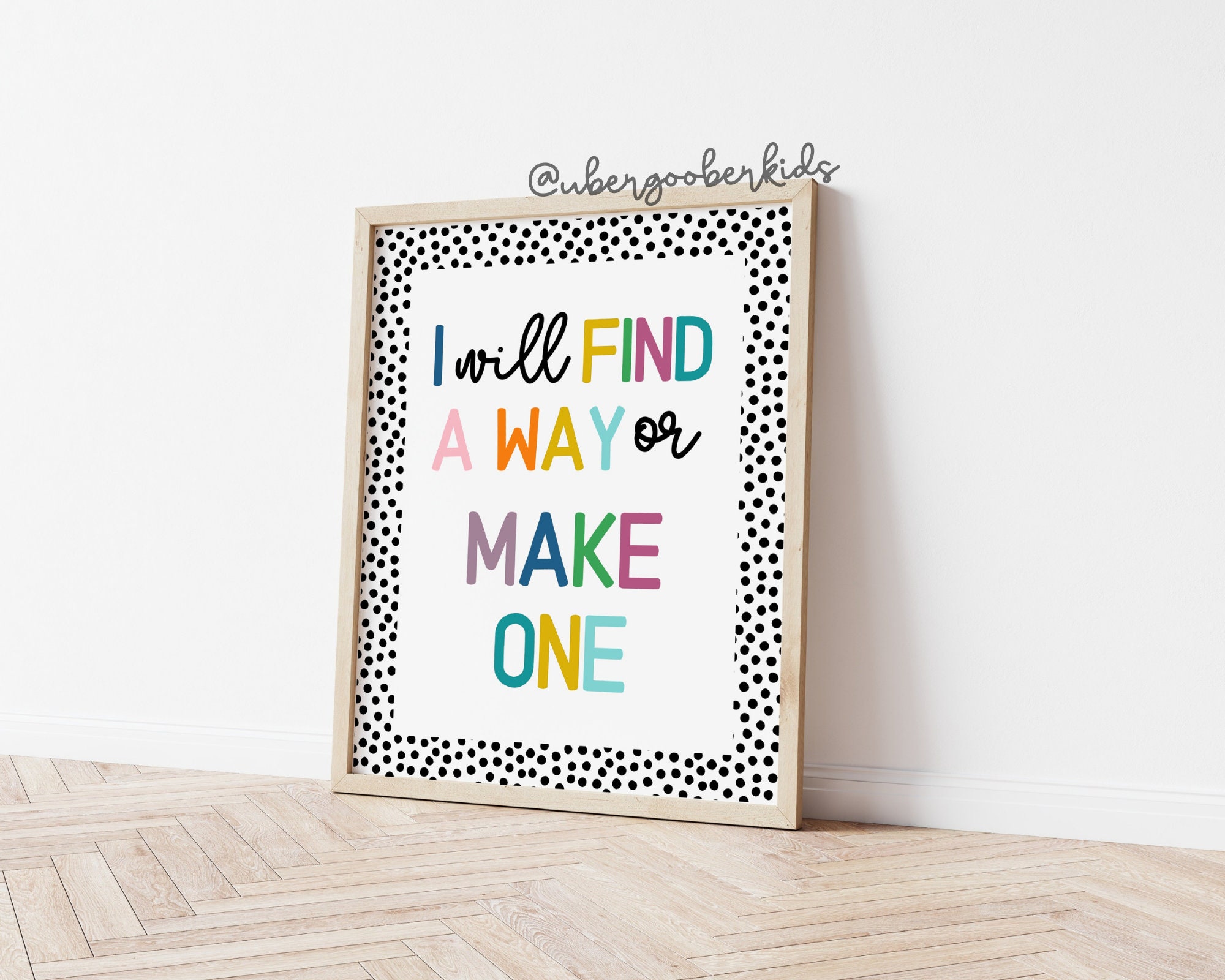 Growth Mindset Wall Prints Classroom Decor Classroom Art - Etsy