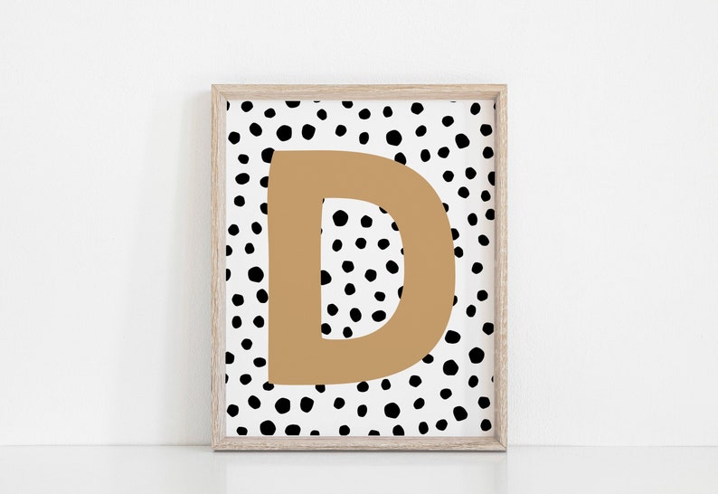 Read Letters Wall Art Set of Four Playroom Wall Decor | Etsy