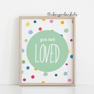 Playroom Wall Art Set, Positive Affirmations for Kids, Playroom Decor ...