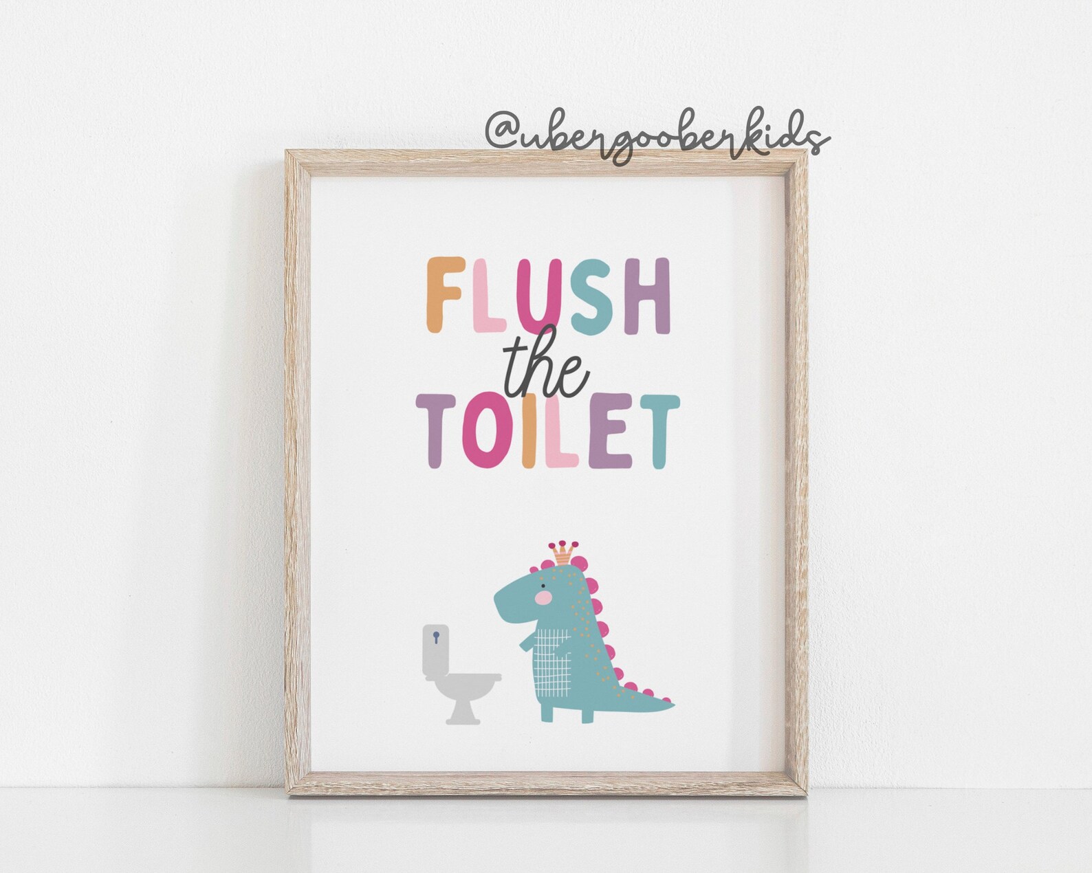 Girls Bathroom Decor, Bathroom Wall Prints, Girls Bathroom Art, Kids ...