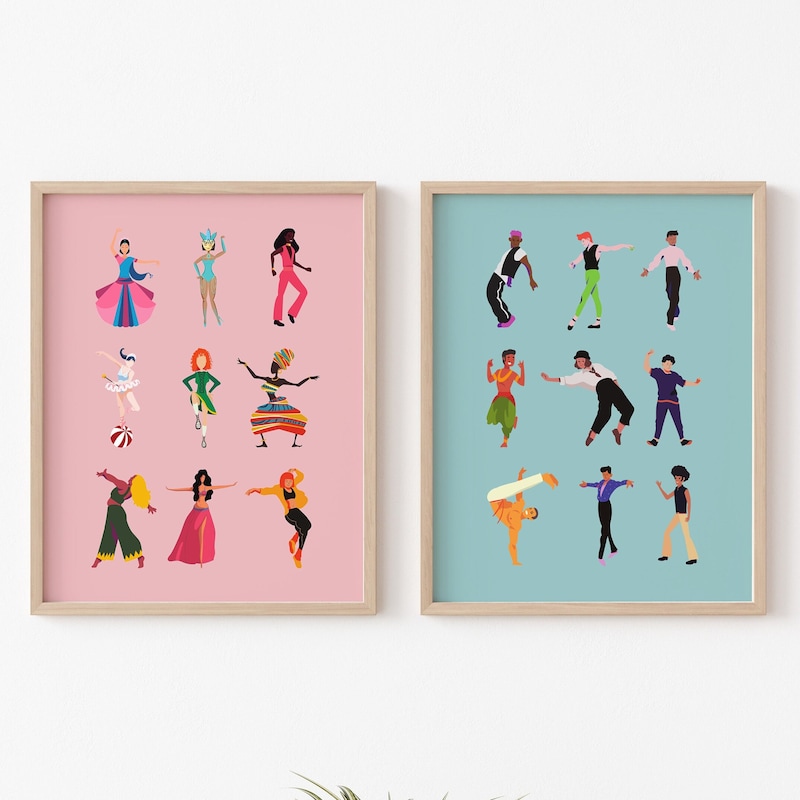 Dance Poster - Etsy