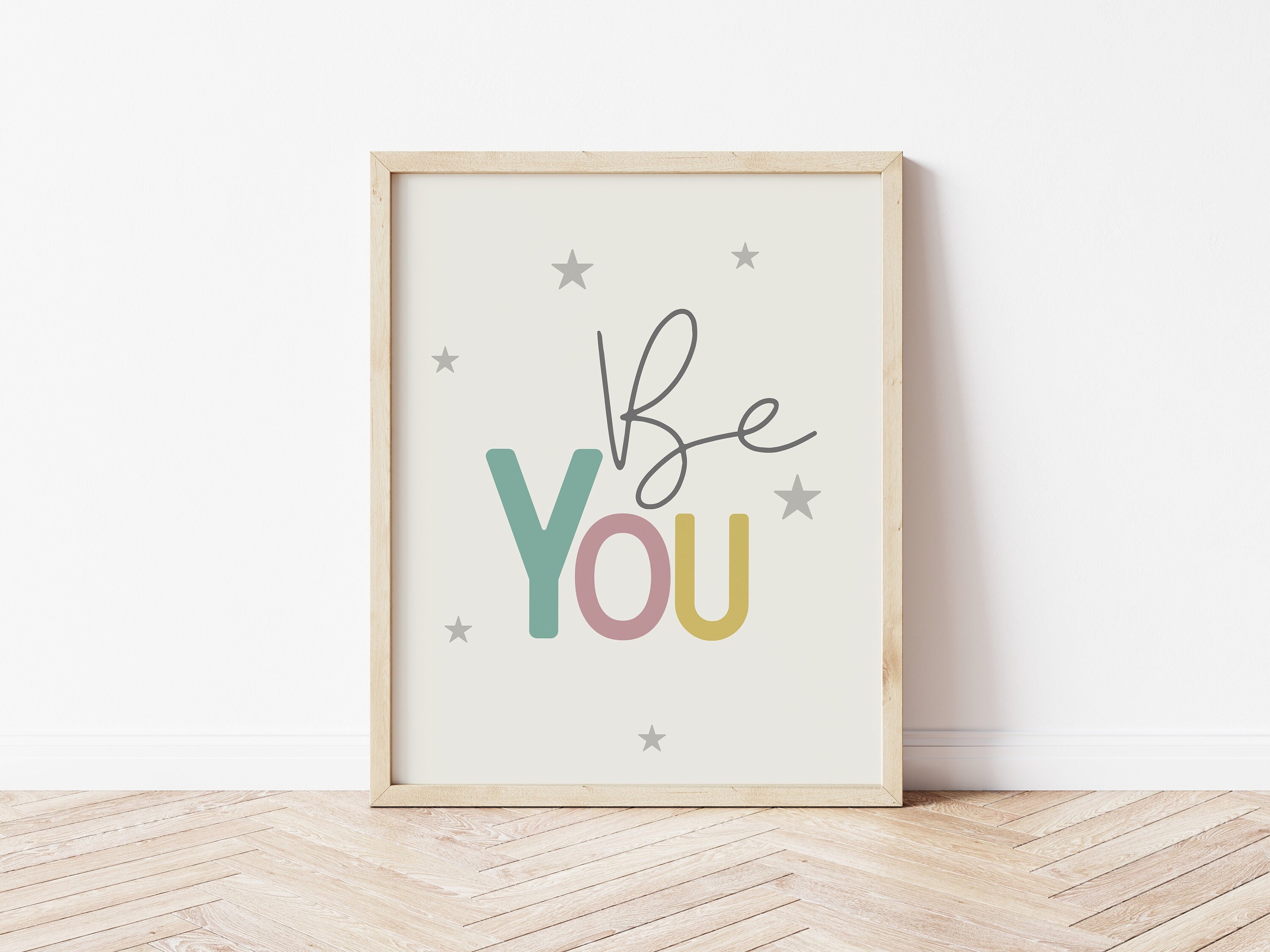 Be You Affirmations Set of 4 Positive Affirmations | Etsy