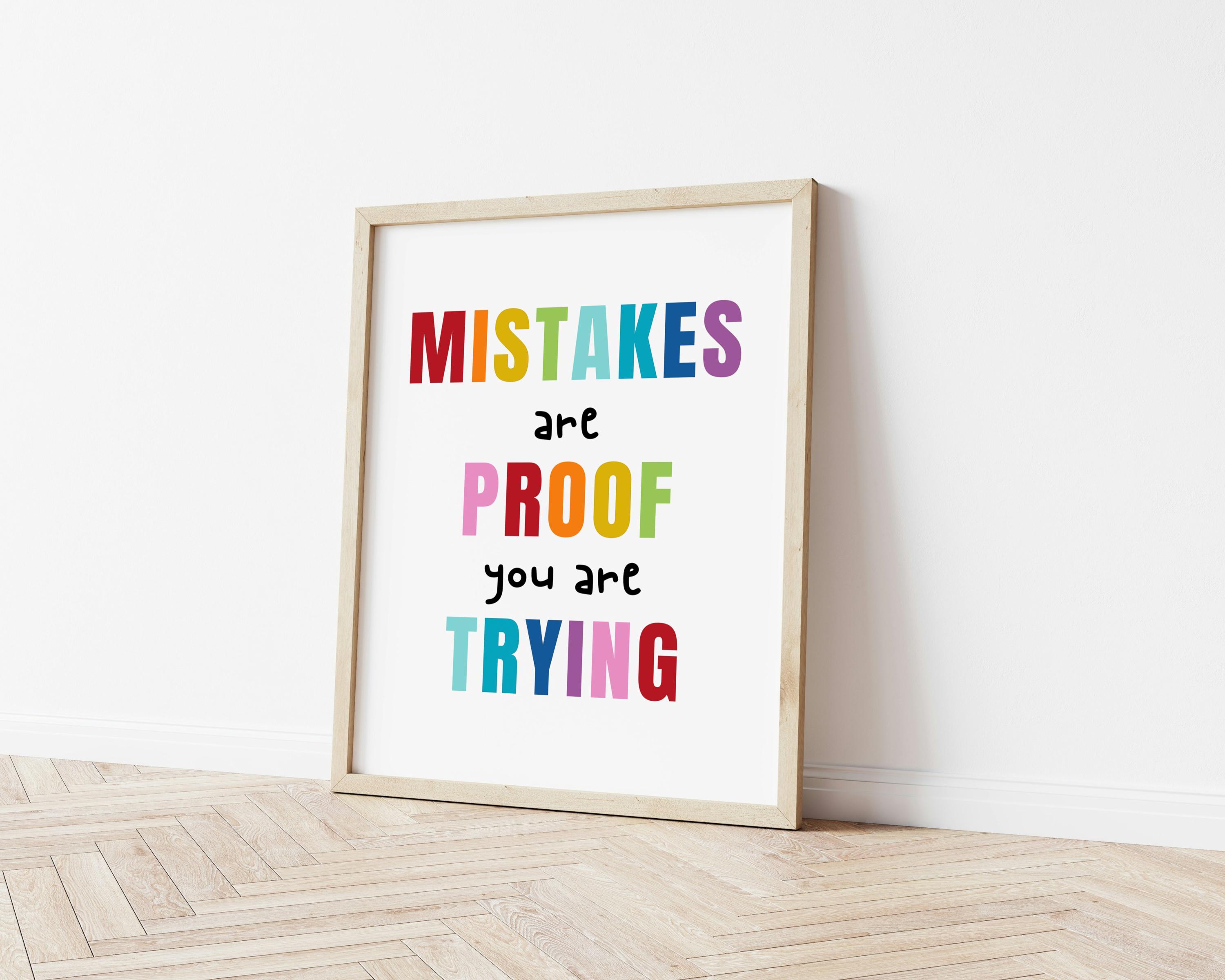 Classroom Prints Set: Rainbow Inspirational Art, Growth Mindset, DUTY ...