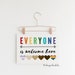 Everyone is Welcome Here, Printable Wall Art, Diversity, Classroom ...