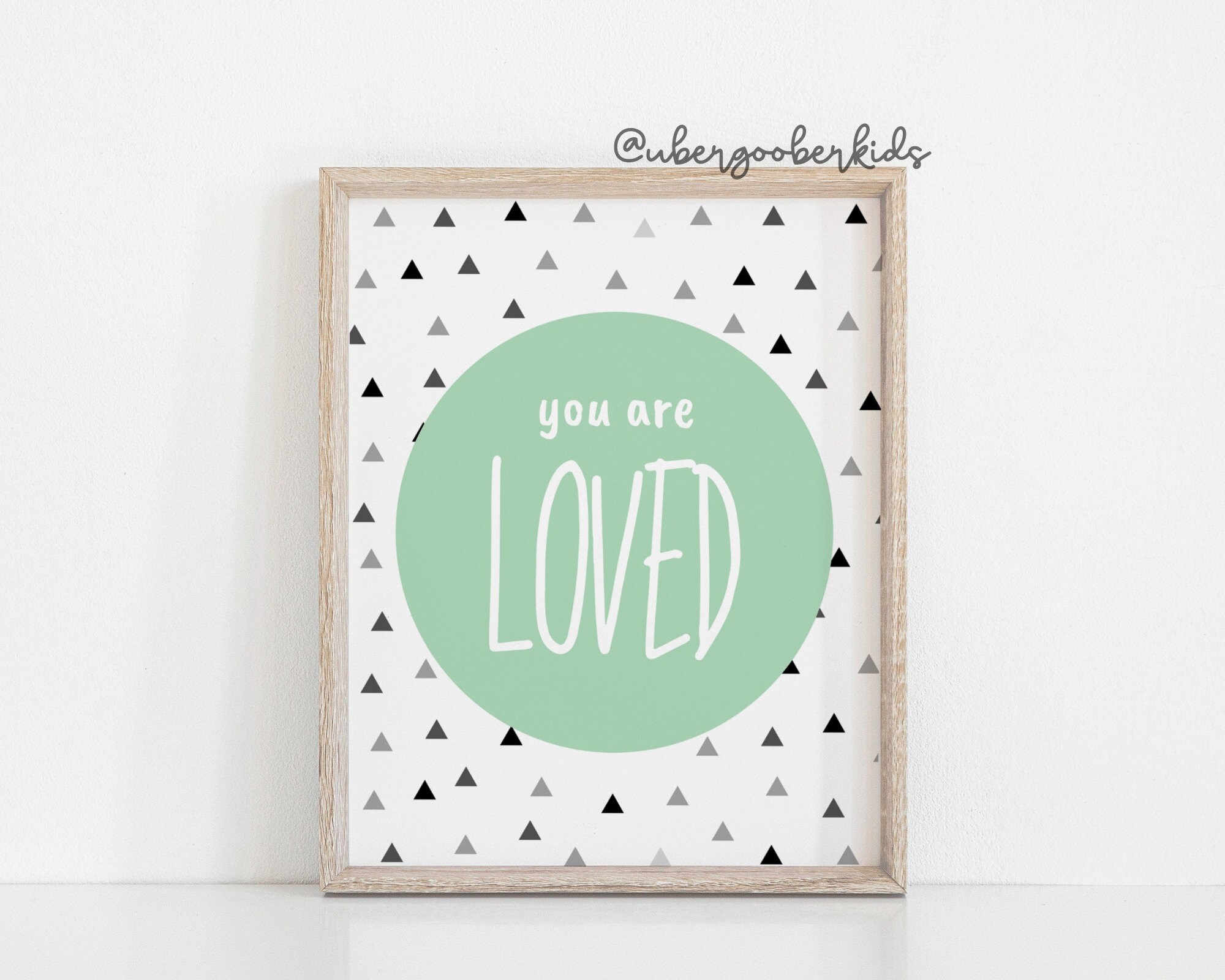 Playroom Wall Art Set, Positive Affirmations for Kids, Playroom Decor ...