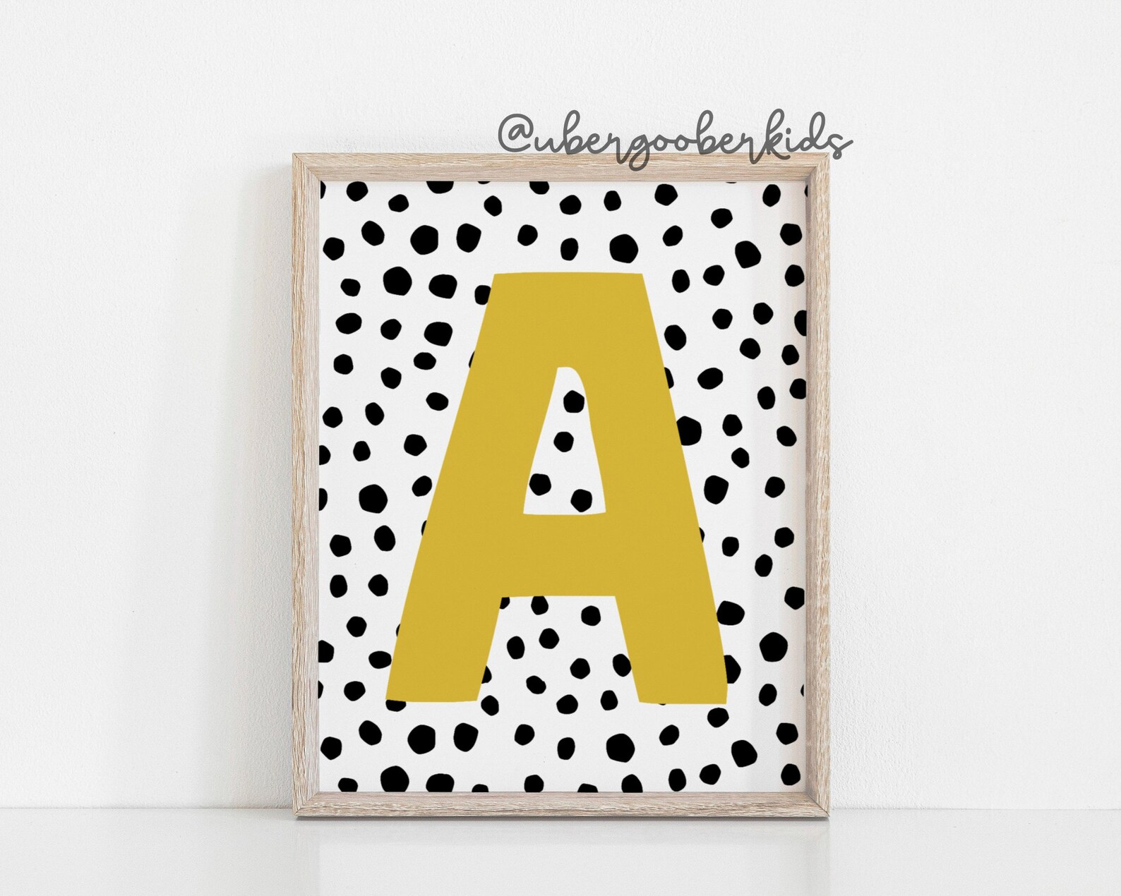 Play Letters Wall Art Set of Four Playroom Wall Decor - Etsy