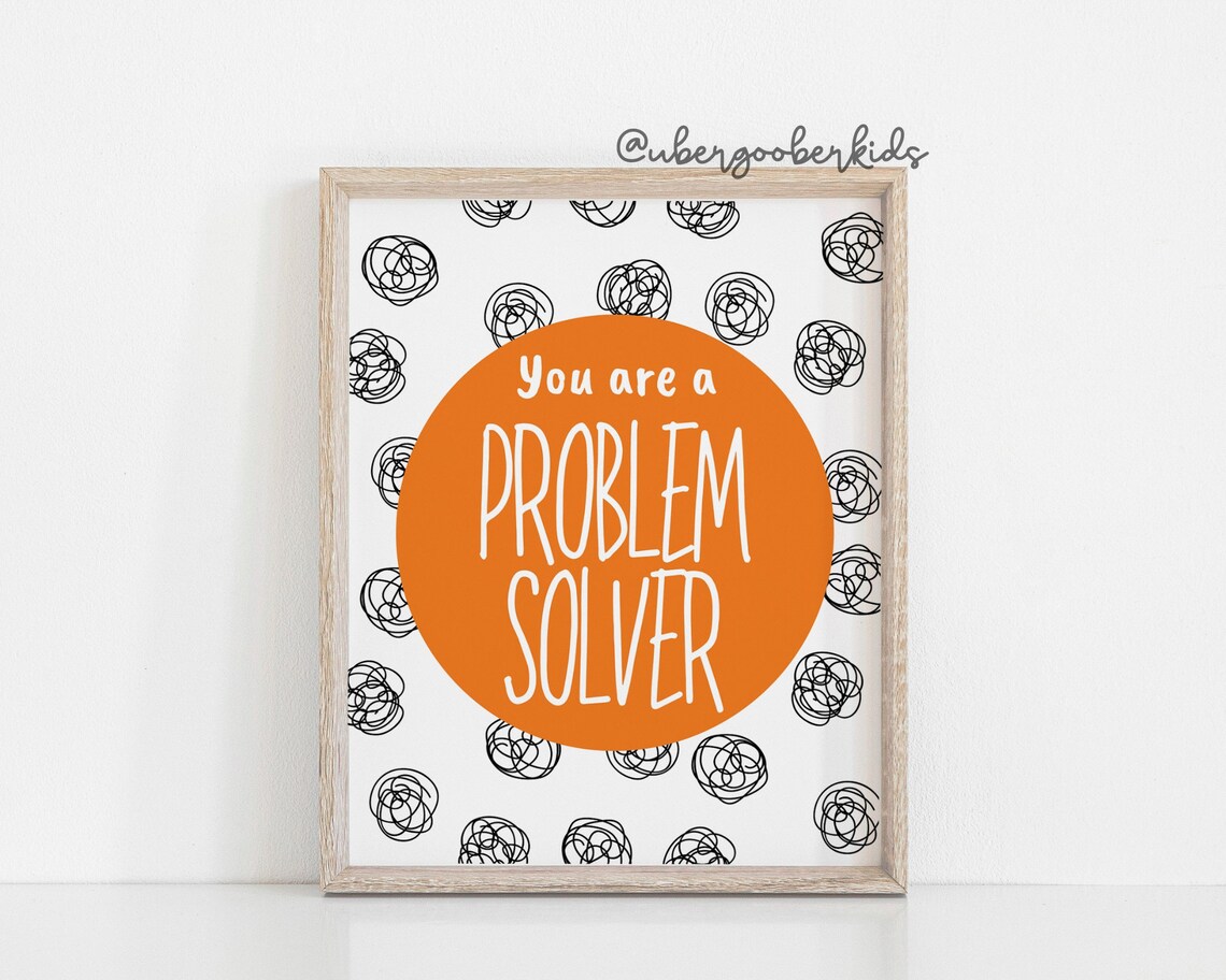 Playroom Wall Art Set Positive Affirmations Classroom Decor | Etsy