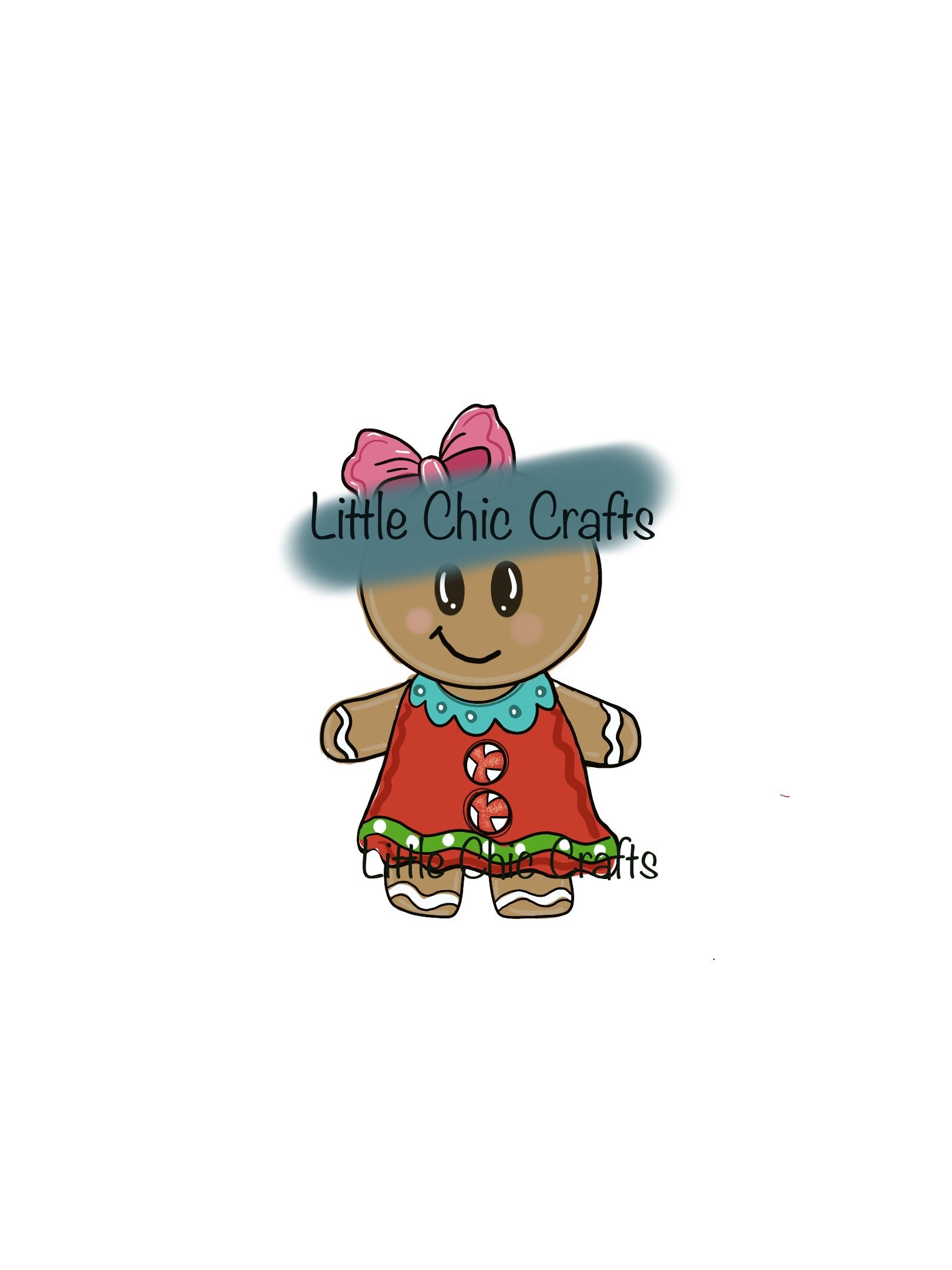 Gingerbread Girl- Digital Download - Etsy