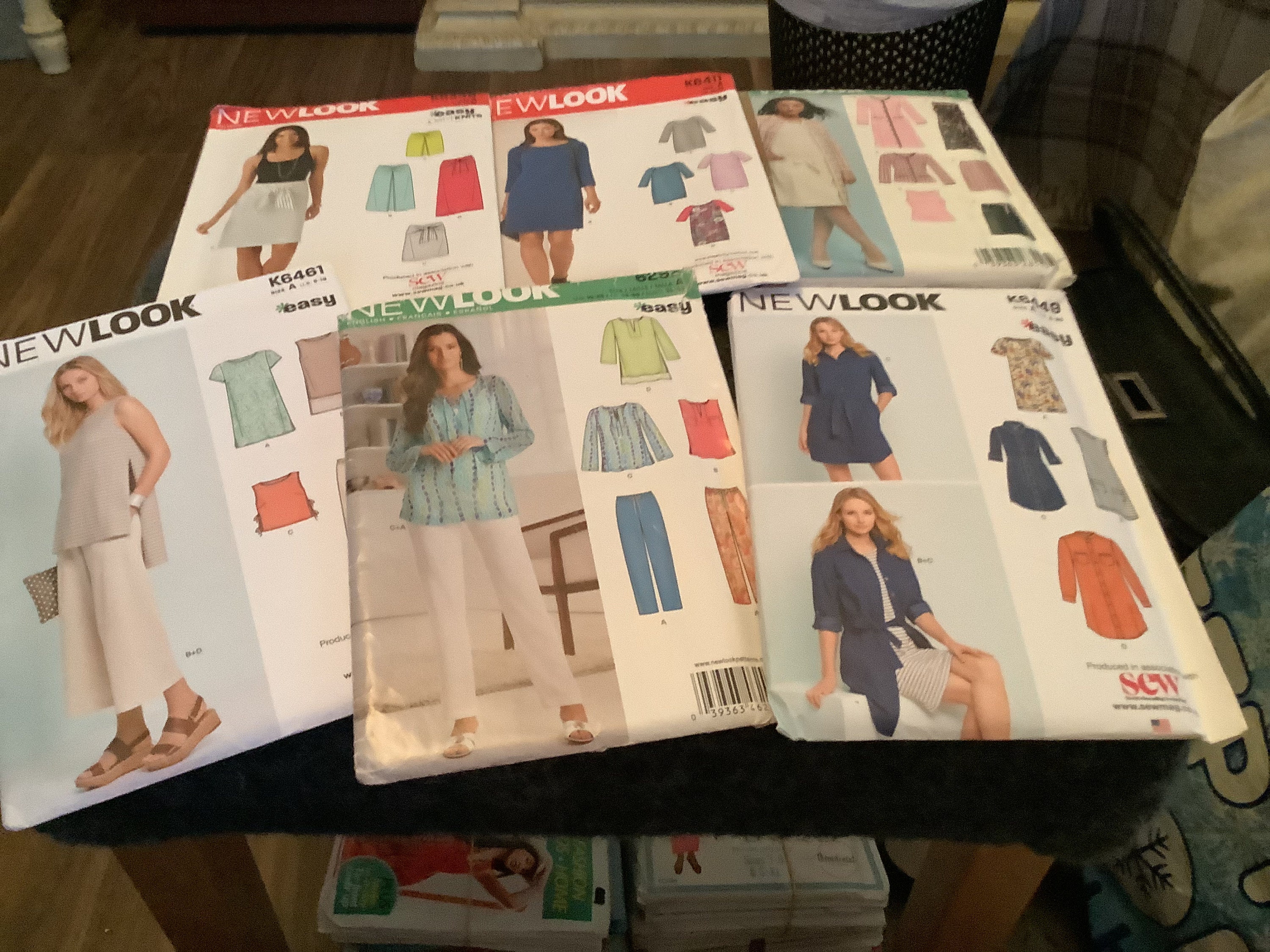 Ten New Ladies New Look Sewing Patterns Sizes Available 8-24 R.r.p. 70. ...