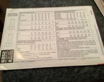 Uncut New Look Sewing Pattern #6352 for Misses and Misses' Plus Size ...