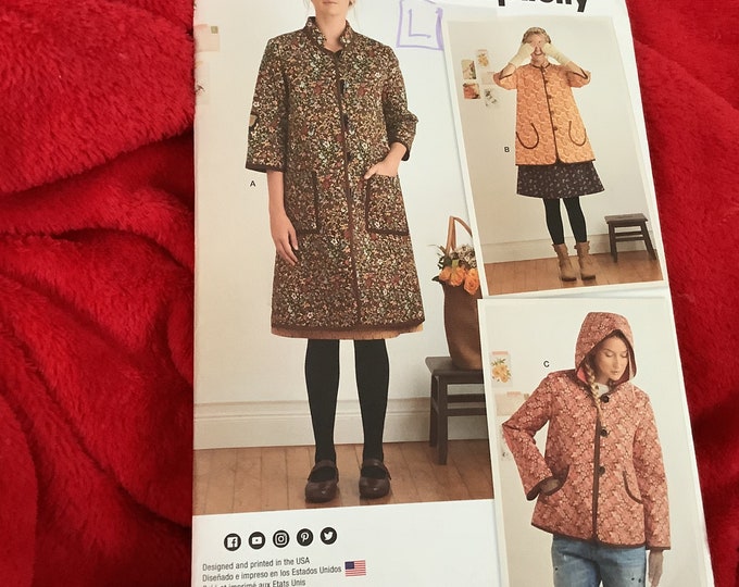 Used Simplicity Sewing Pattern 8298 Misses Coat and Jacket Sizes 6-20 ...