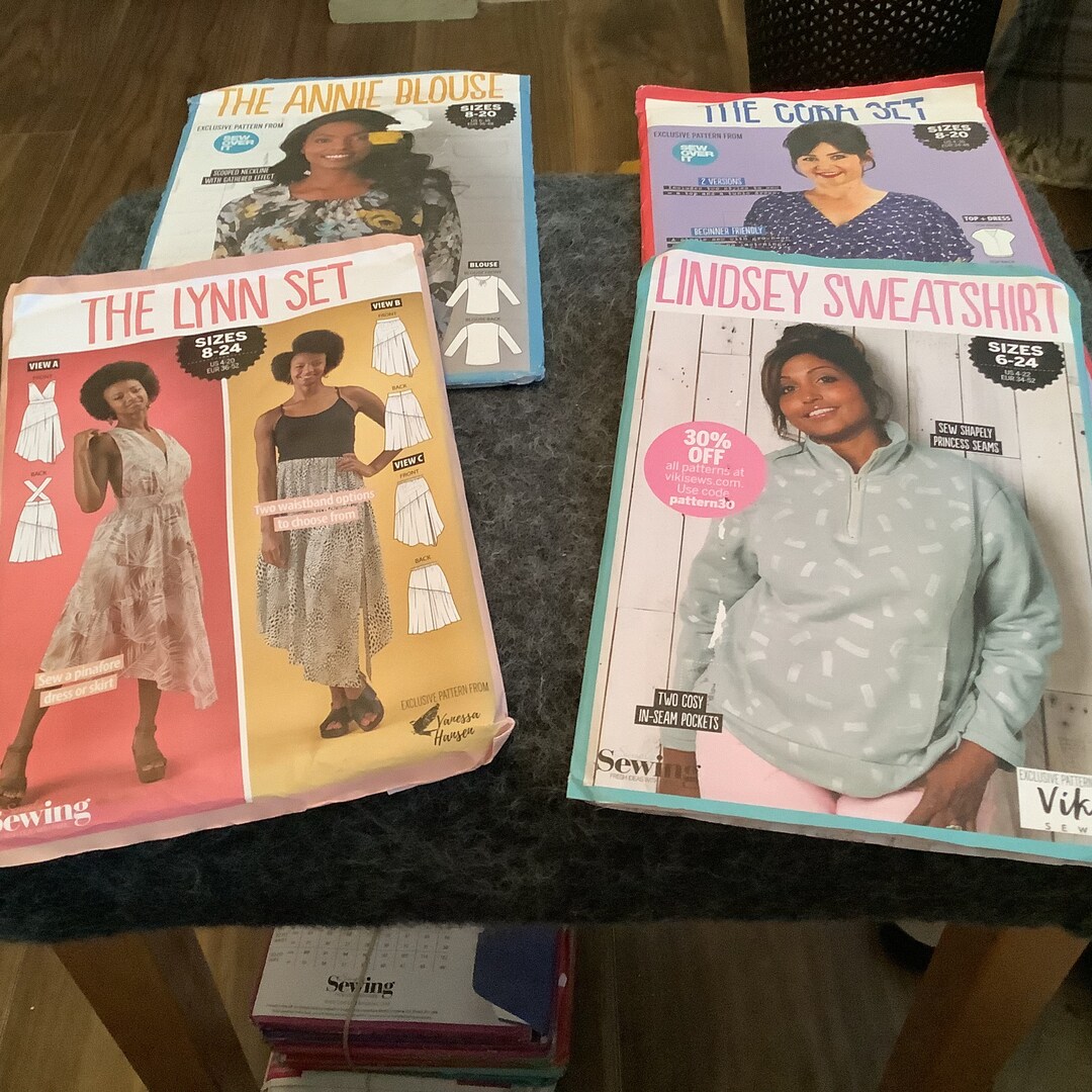 10 New Simply Sewing Ladies Sewing Patterns Sizes 6-24 - Etsy