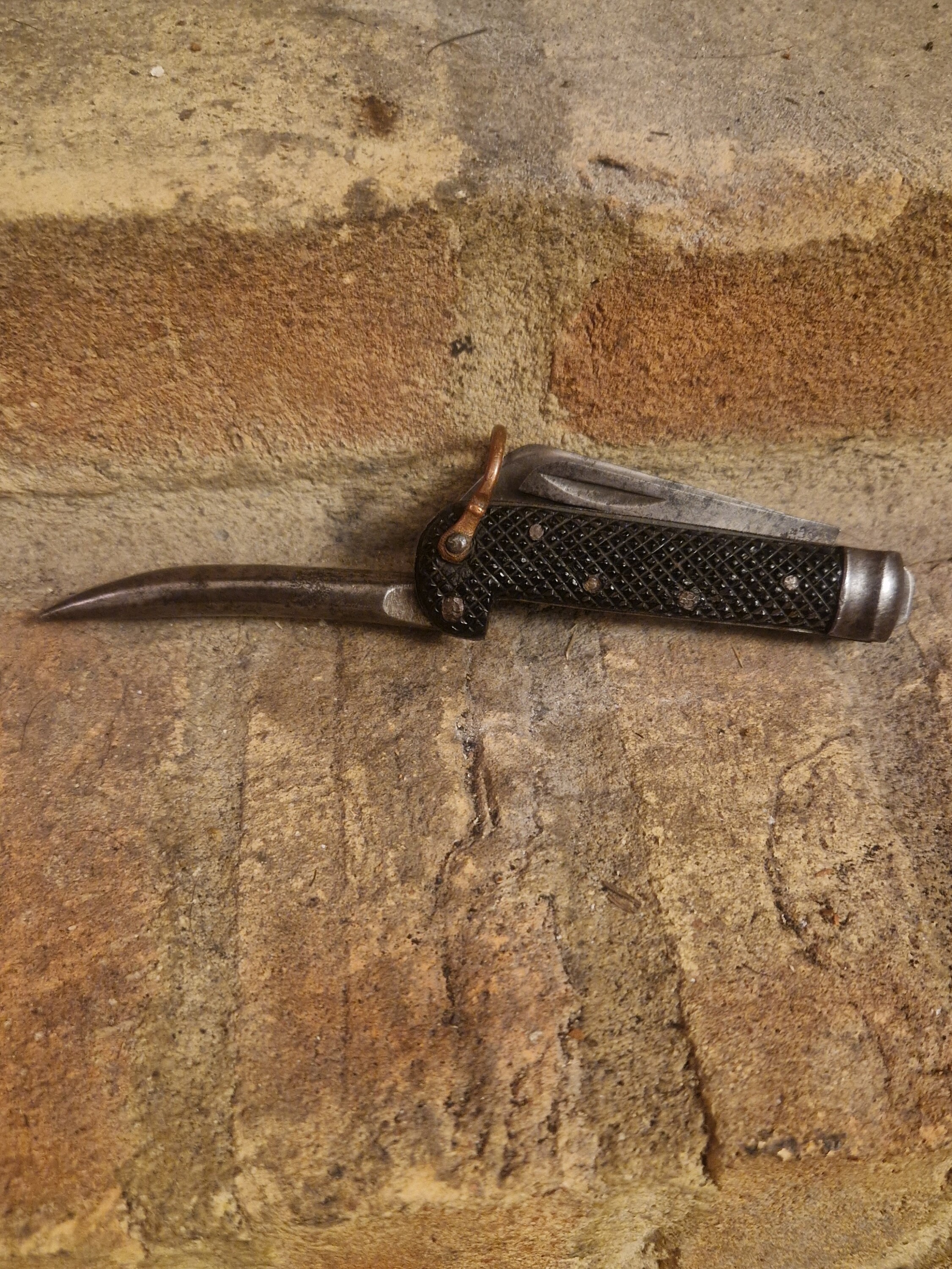 Vintage British Army Clasp Knife, c1940 Wade and Butcher